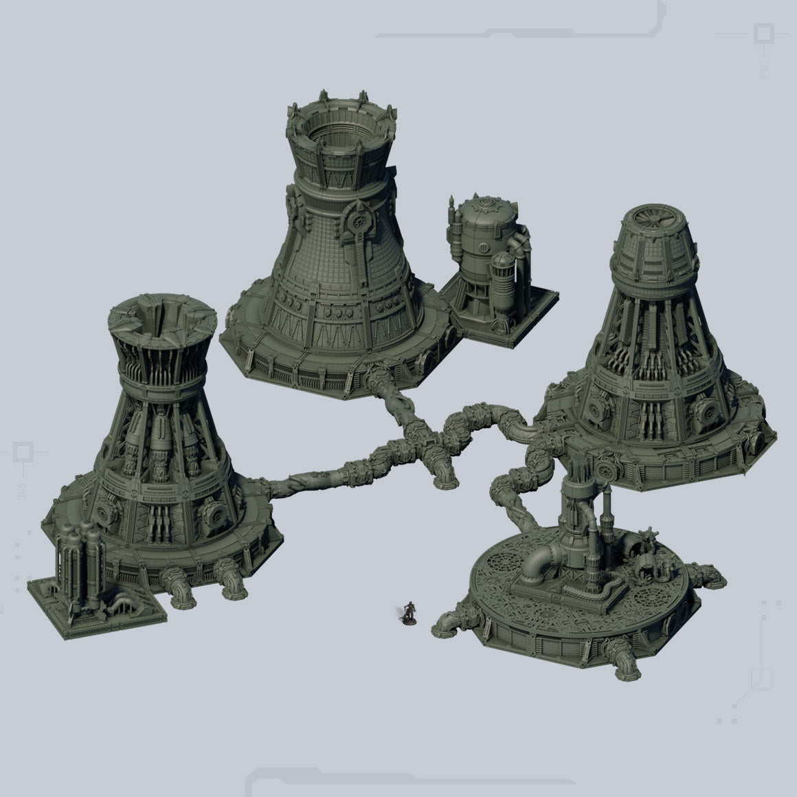 Cryovent Towers – Stellar Tabletop