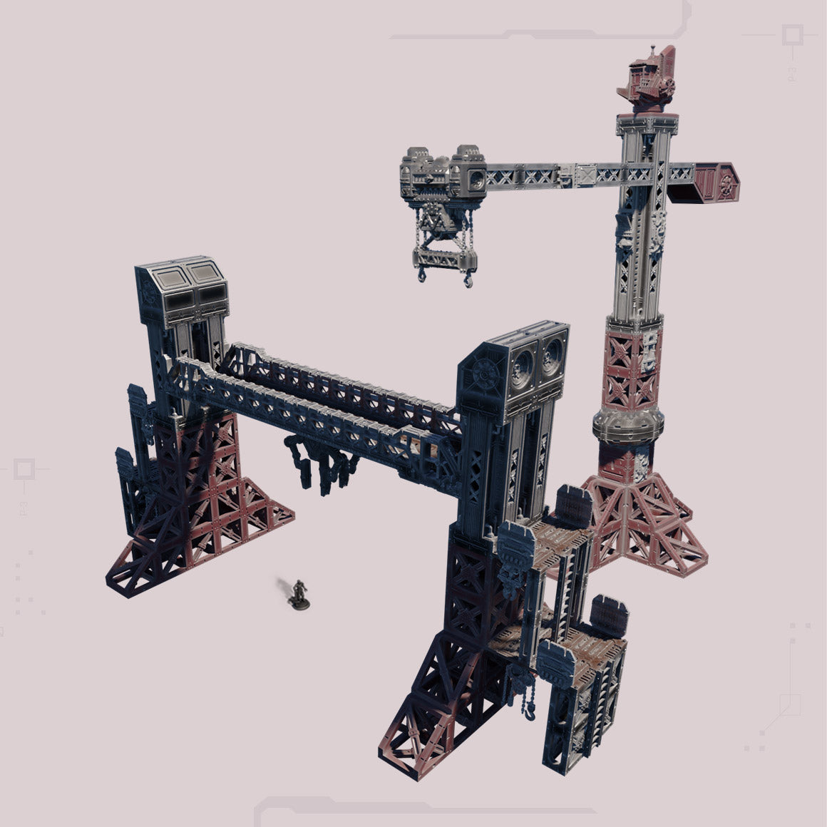 Freight Hub Cranes – Stellar Tabletop