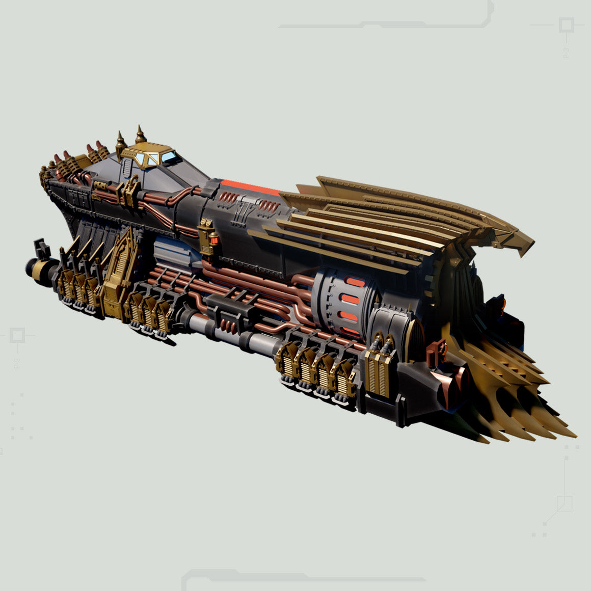 Maglev Streamliner Train – Stellar Tabletop