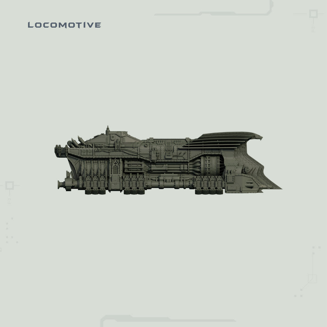 Maglev Streamliner Train – Stellar Tabletop